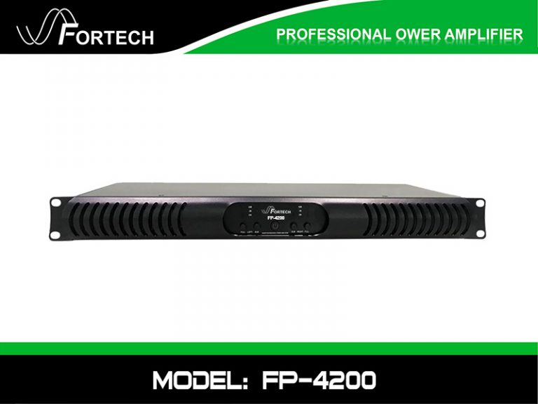 Cục đẩy công suất Fortech FP-4200 Class D công suất cực khủng.