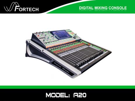Bàn trộn kỹ thuật số Fortech A24 chuyên nghiệp, chất âm thanh cao cấp.